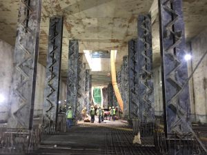 INSTALLATION OF PLUNGE IN COLUMN